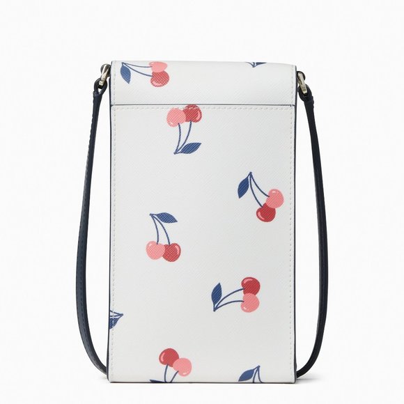 kate spade | Bags | New Kate Spade Dancing Cherries Print North South ...